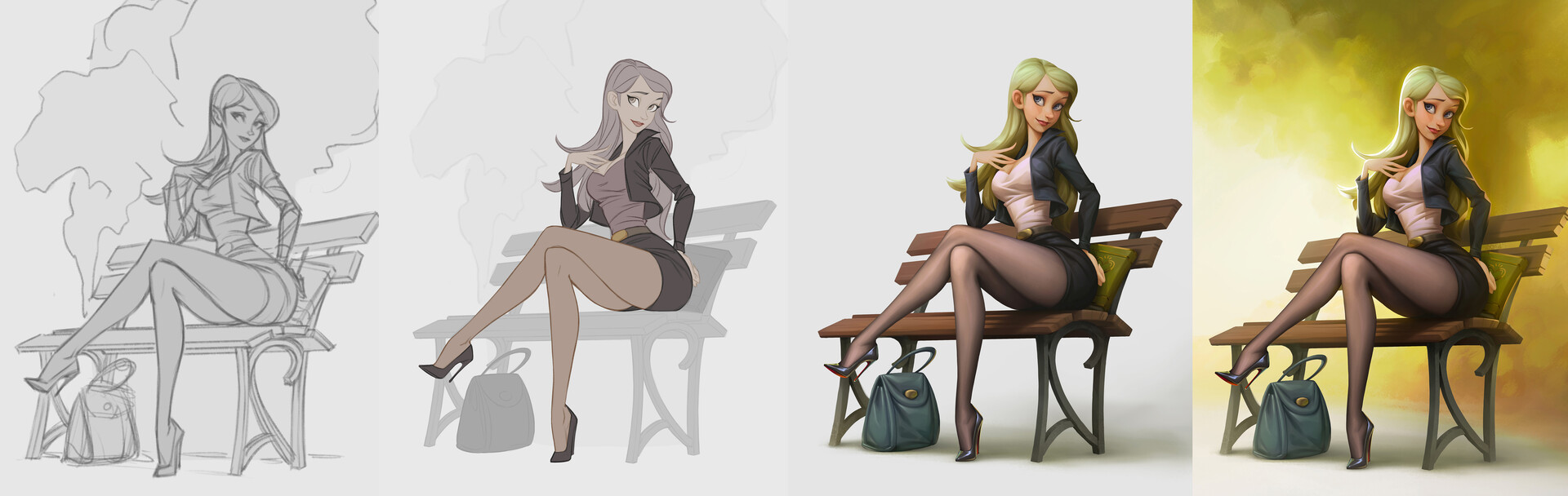 Fan Johnny - sitting posture practice