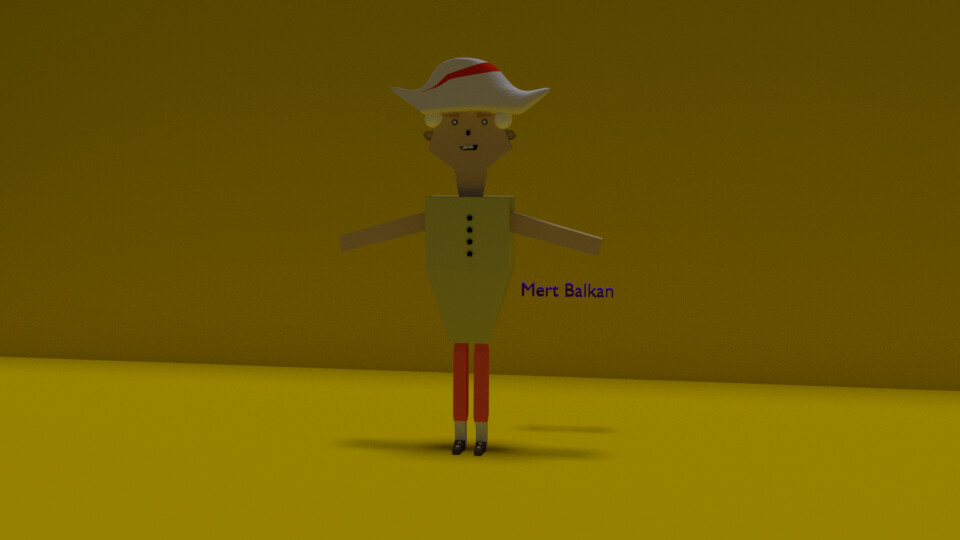 ArtStation - 3D Low Poly Toon Character