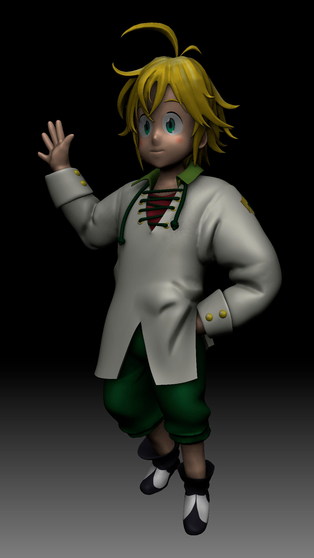 ArtStation - Meliodas Lostvayne - 3D Sculpt