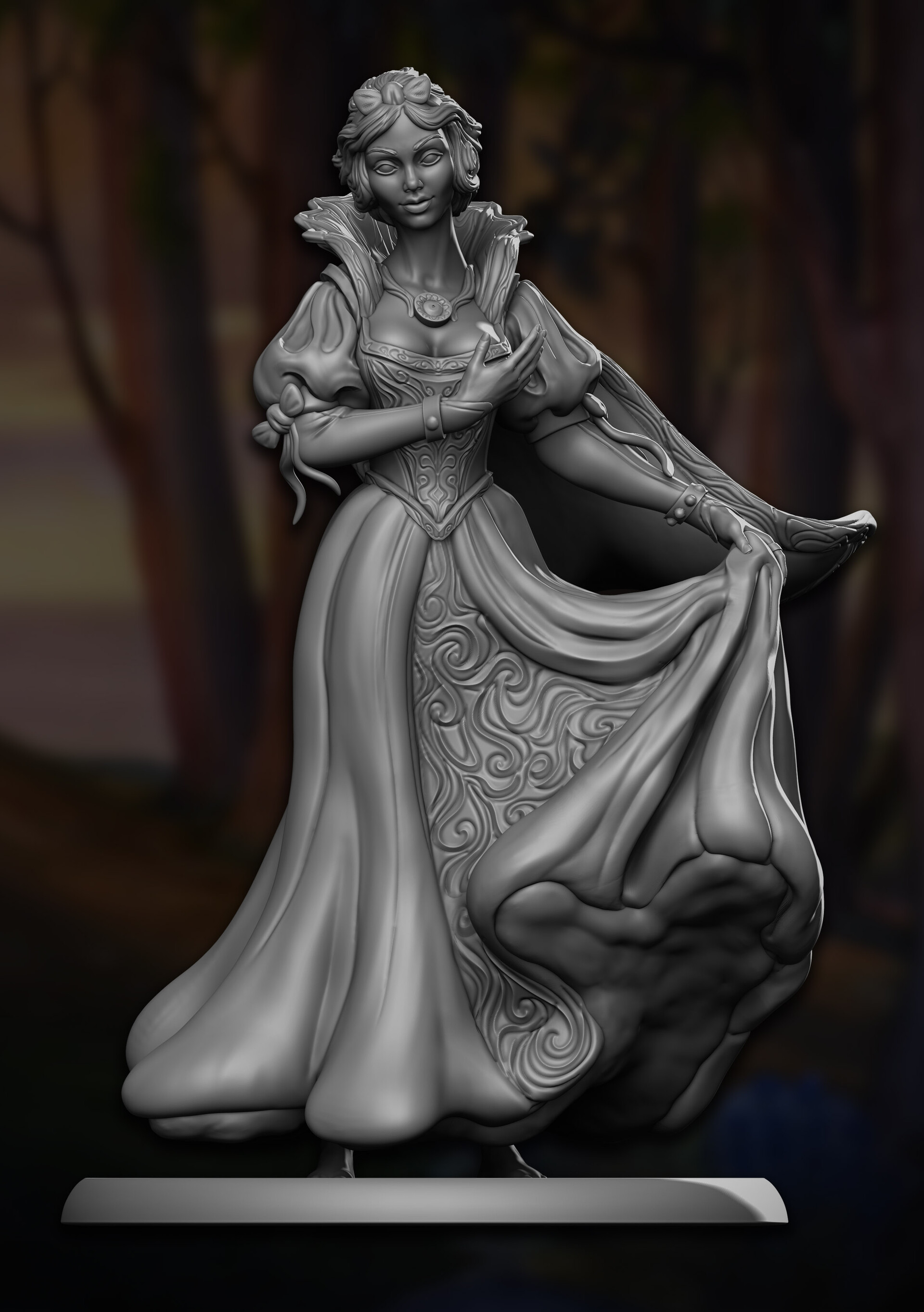 Febe de Vos - Snow white: The Twisted Apple Miniatures