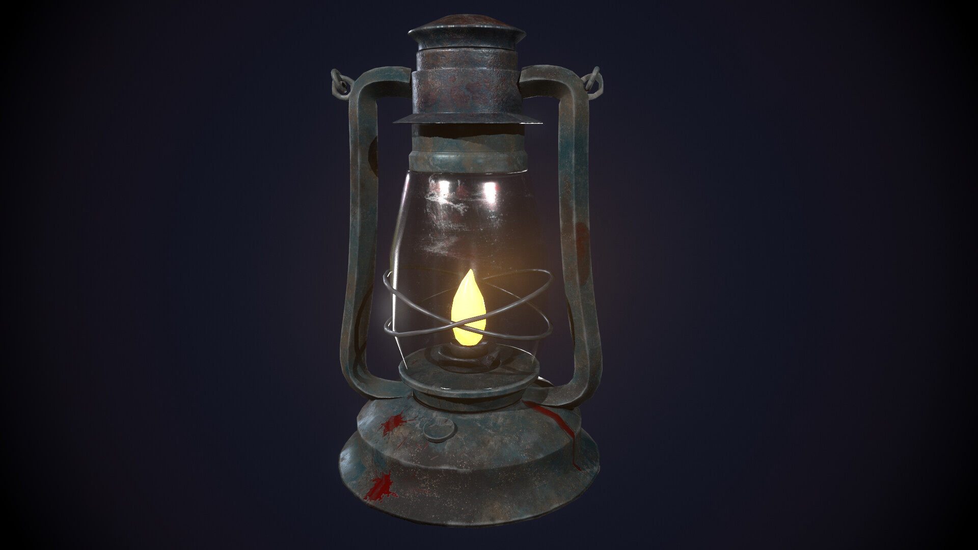 ArtStation - Old lantern - game ready model