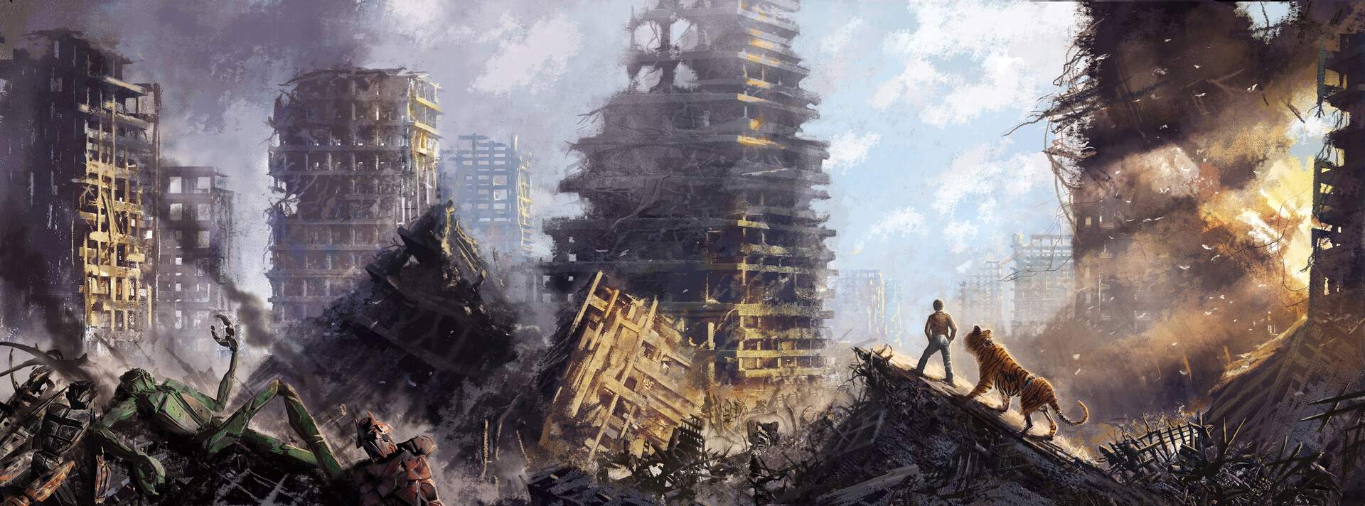 ArtStation - Day Zero book cover art