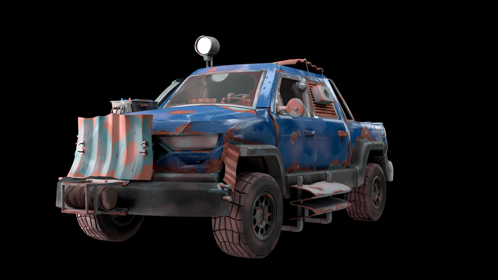 ArtStation - Post-apocalyptic Pick-Up