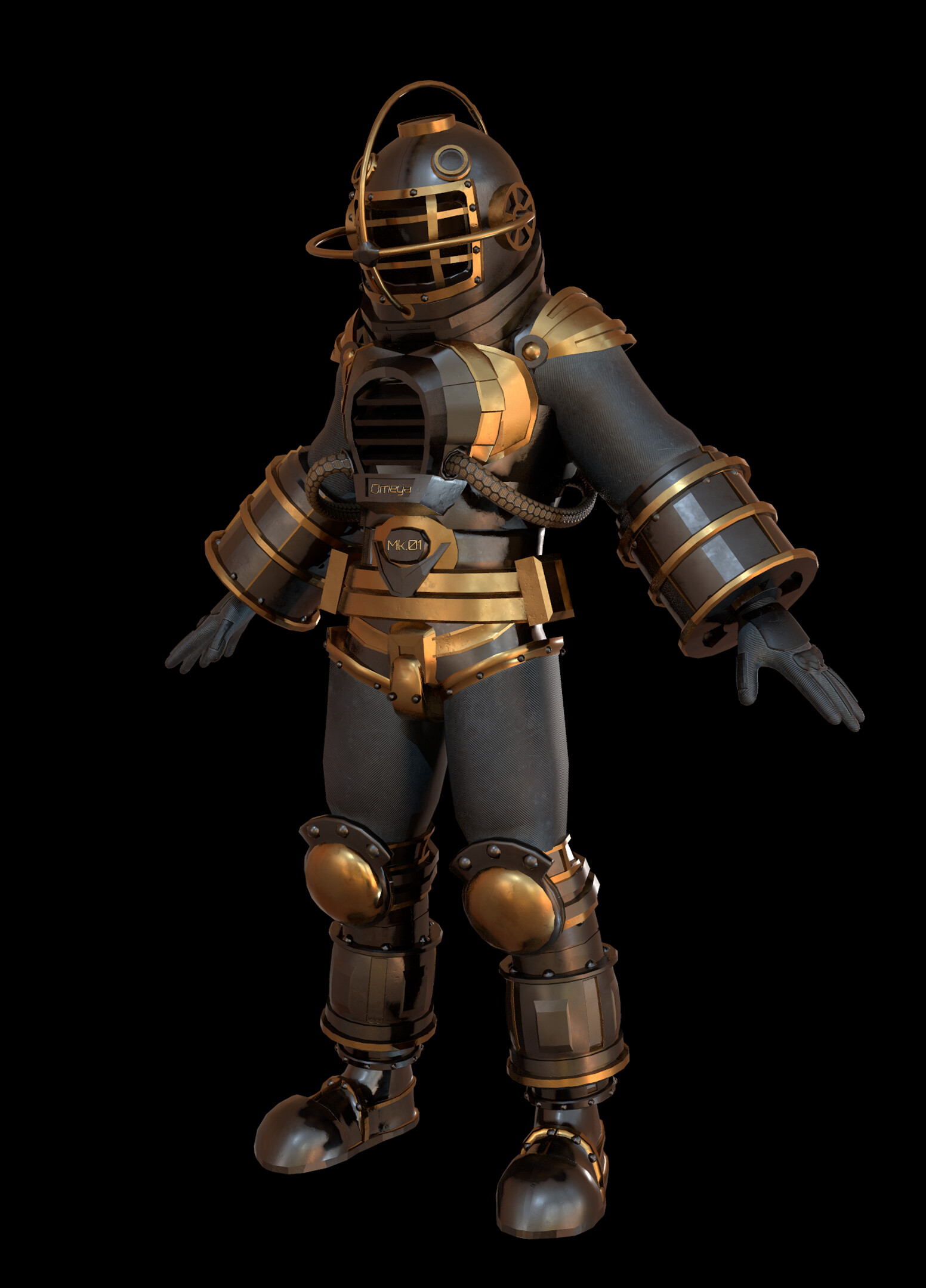 ArtStation - Armure Style Bioshock