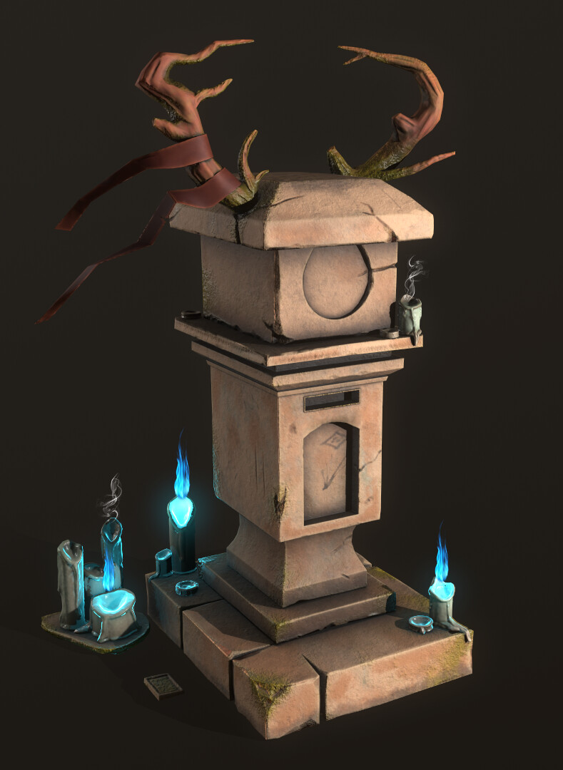 ArtStation - tombstone