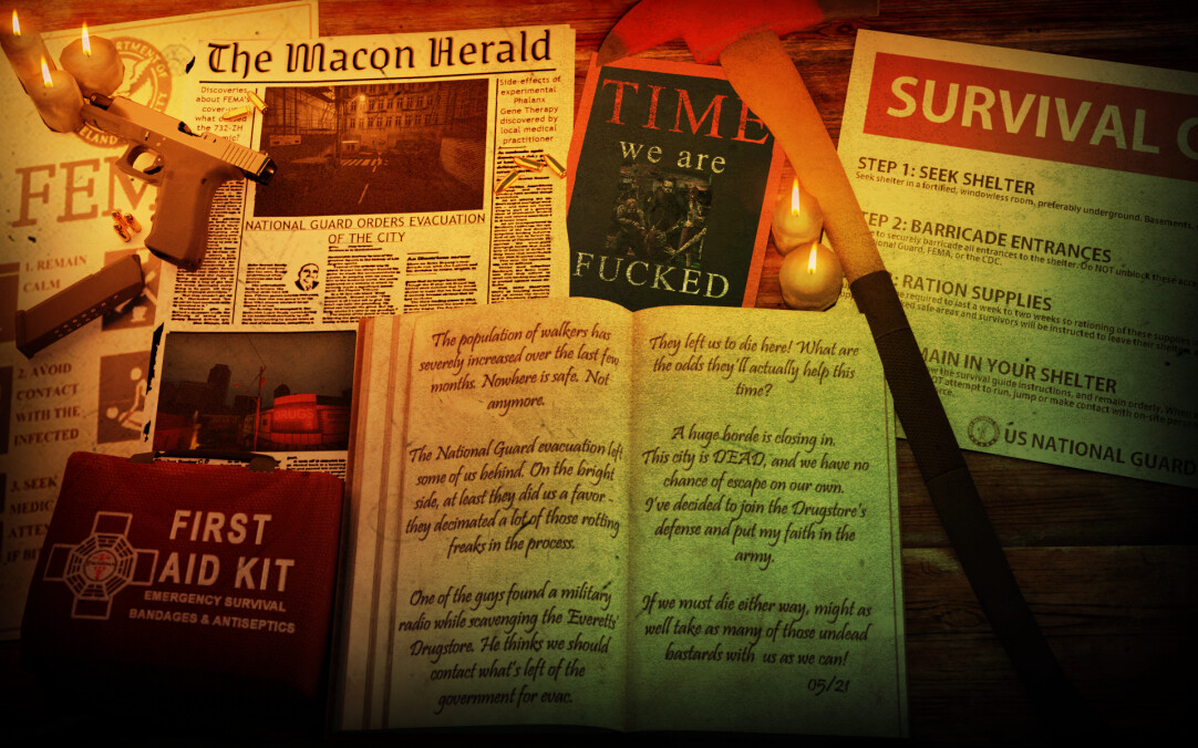 ArtStation - Loading Screens for No More Room in Hell 1