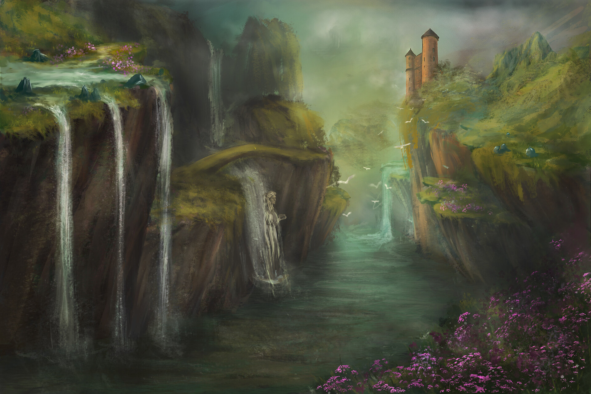 ArtStation - MMORPG Environment Concept Art