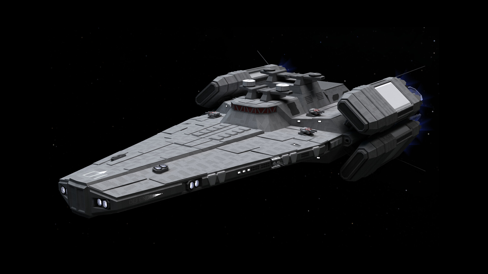 ArtStation - Imperial Navy Frigate