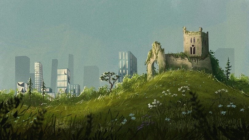 ArtStation - Reclaimed Church
