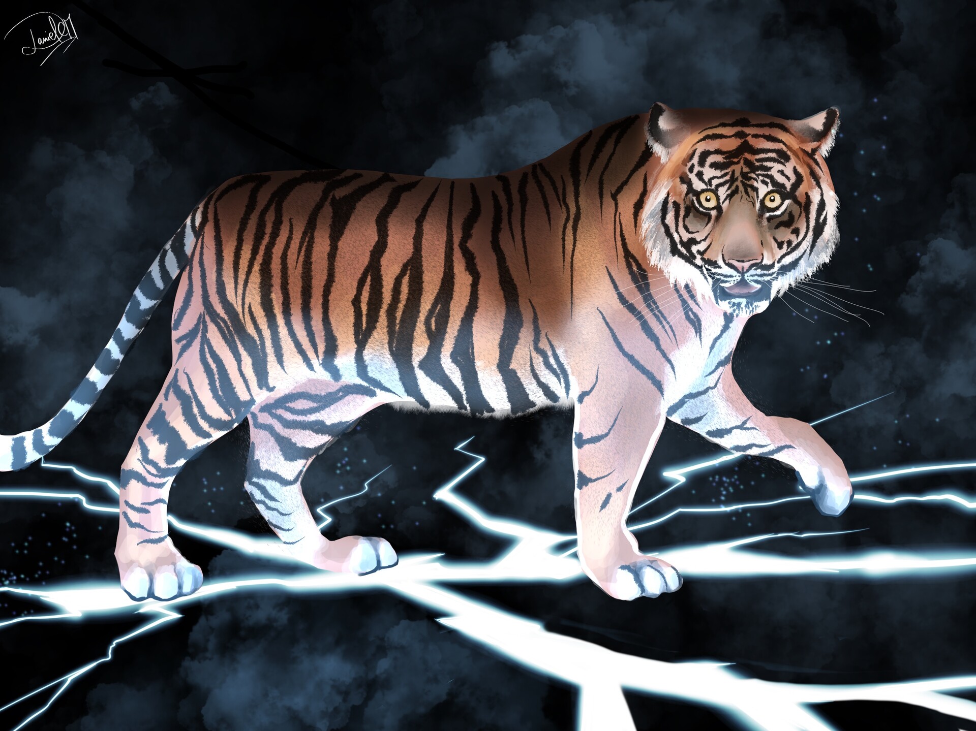 ArtStation - Thunder Tiger