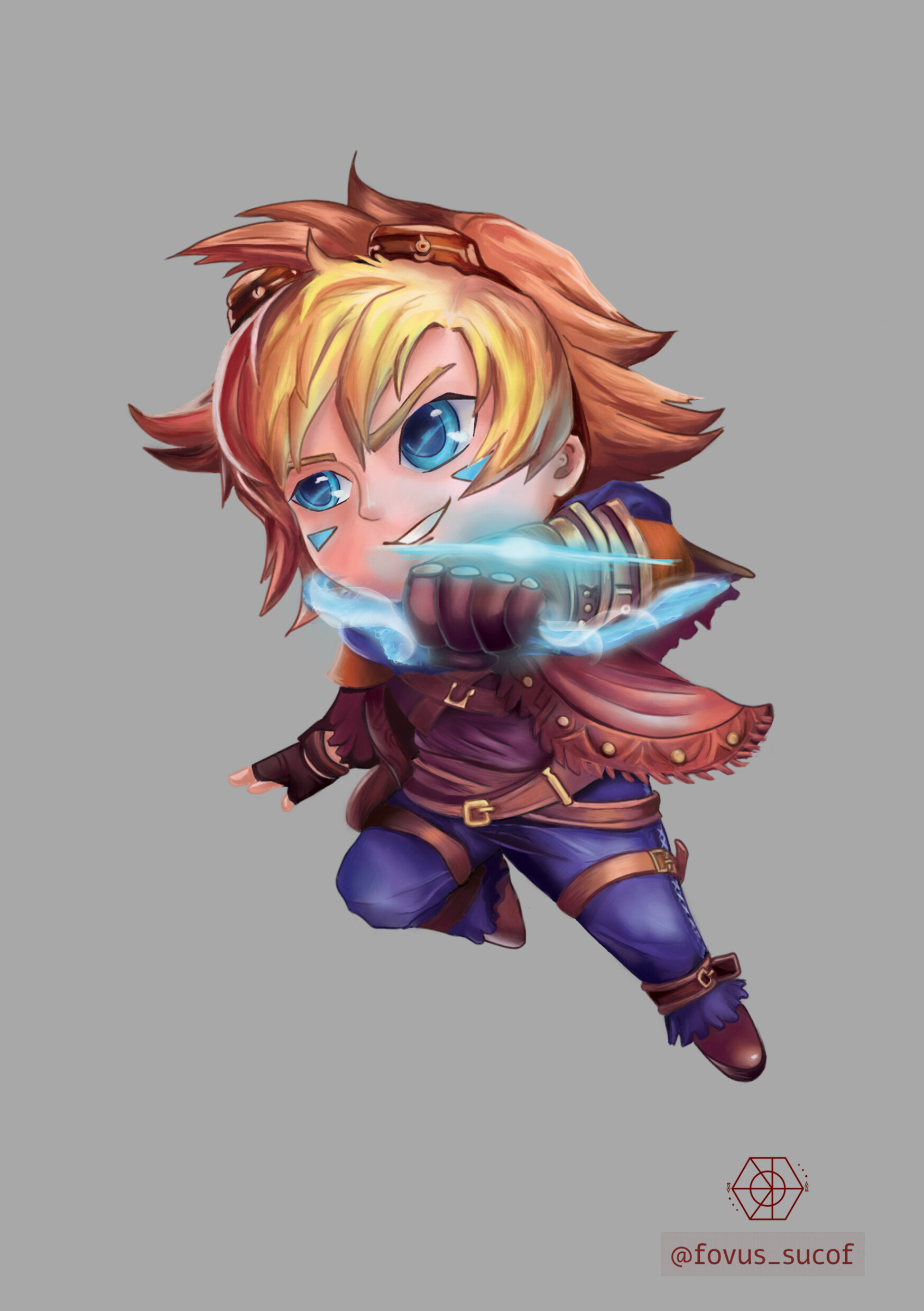 Ezreal League Of Legends Chibi