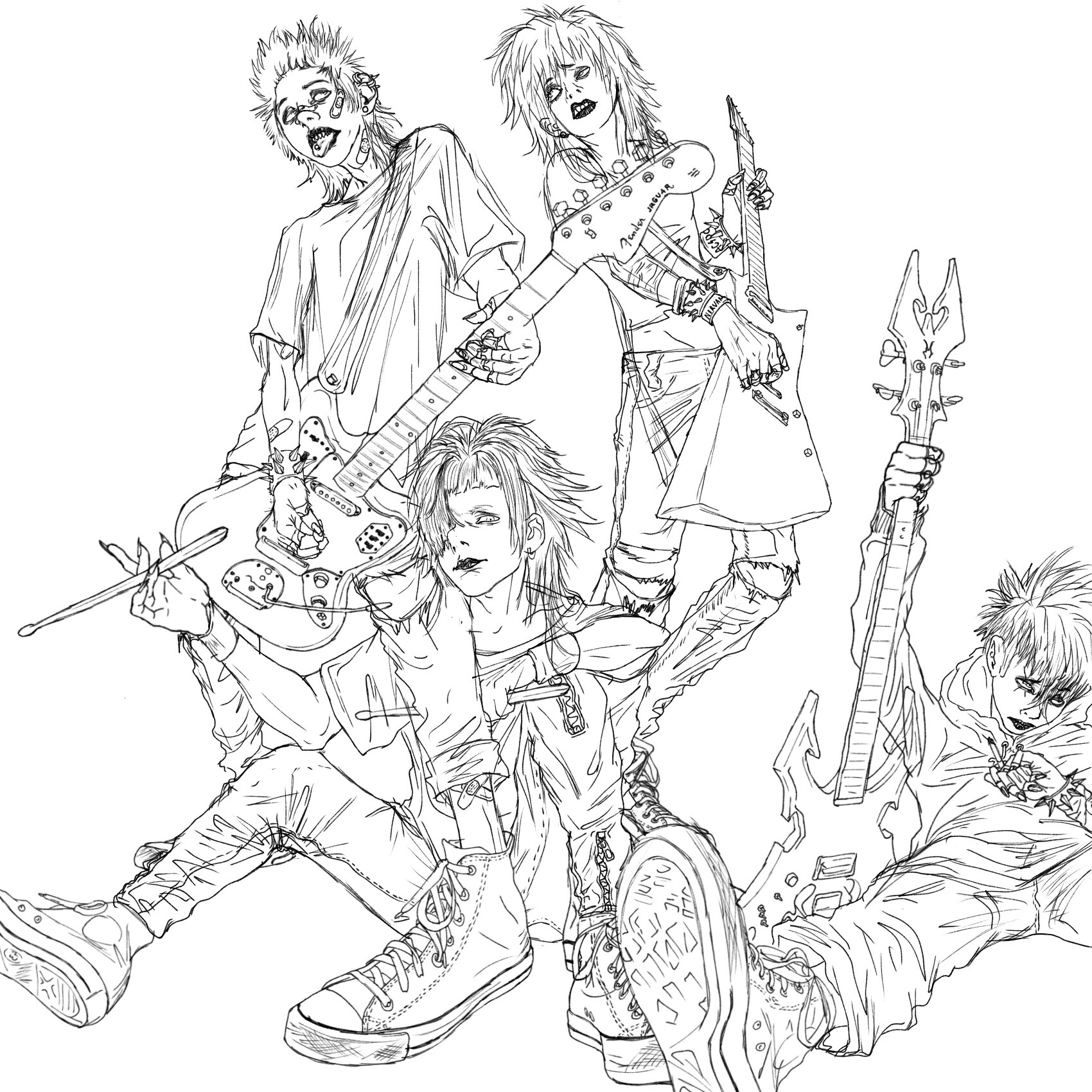 mcr coloring pages