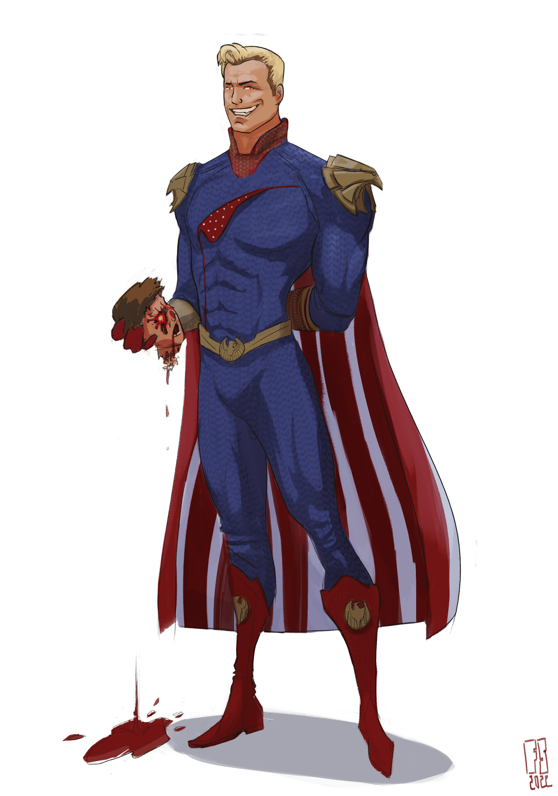 Artstation The Homelander Joshua Upshaw Character Des - vrogue.co