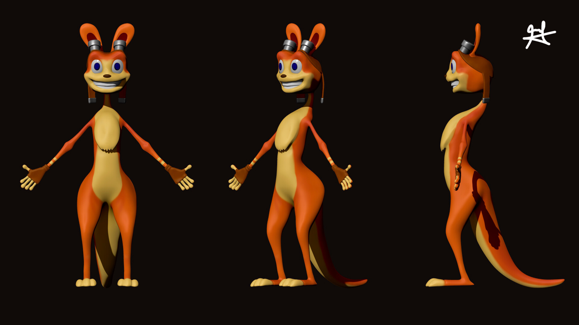 Daxter 3d Model