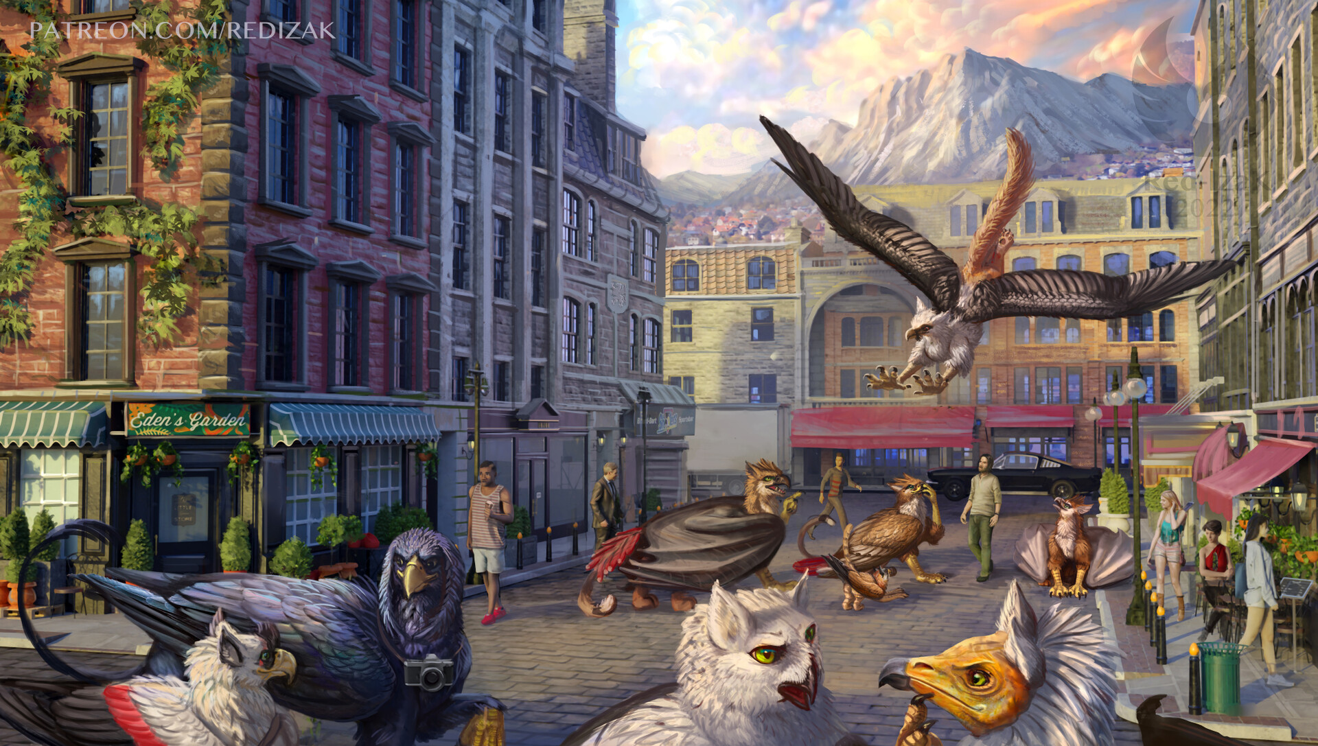 Red-Izak - New Gryphs on the block