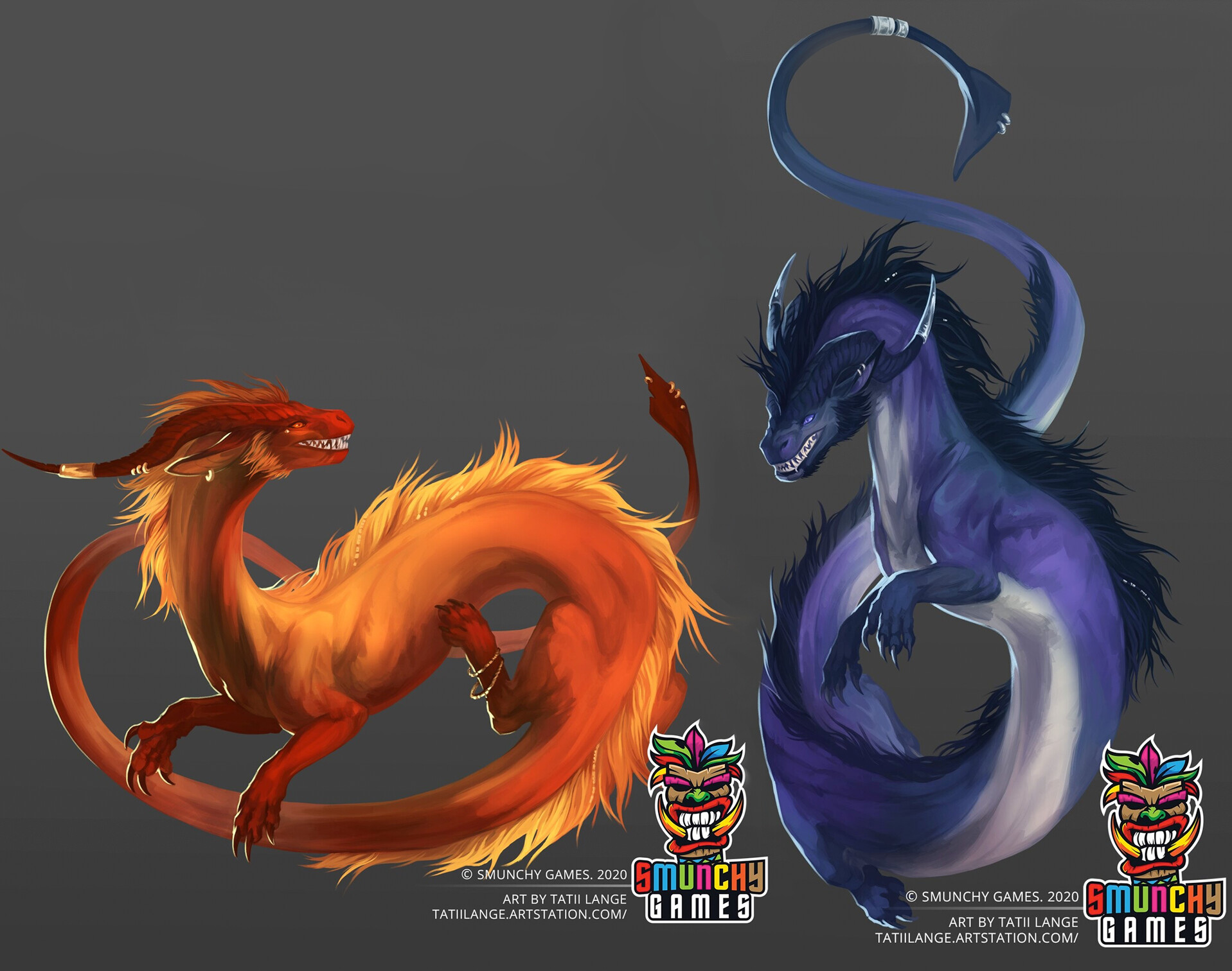 ArtStation - Smunchy Games Dragon Illustrations
