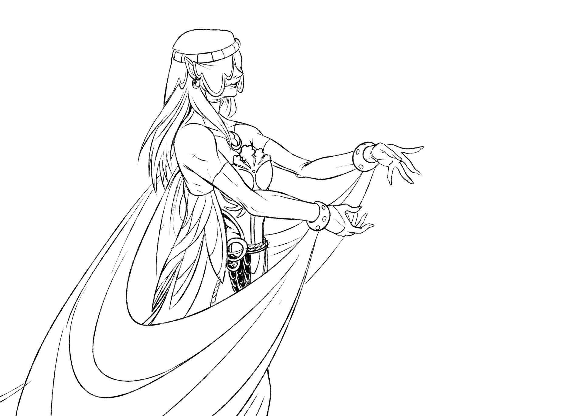 ArtStation - Seer dancing