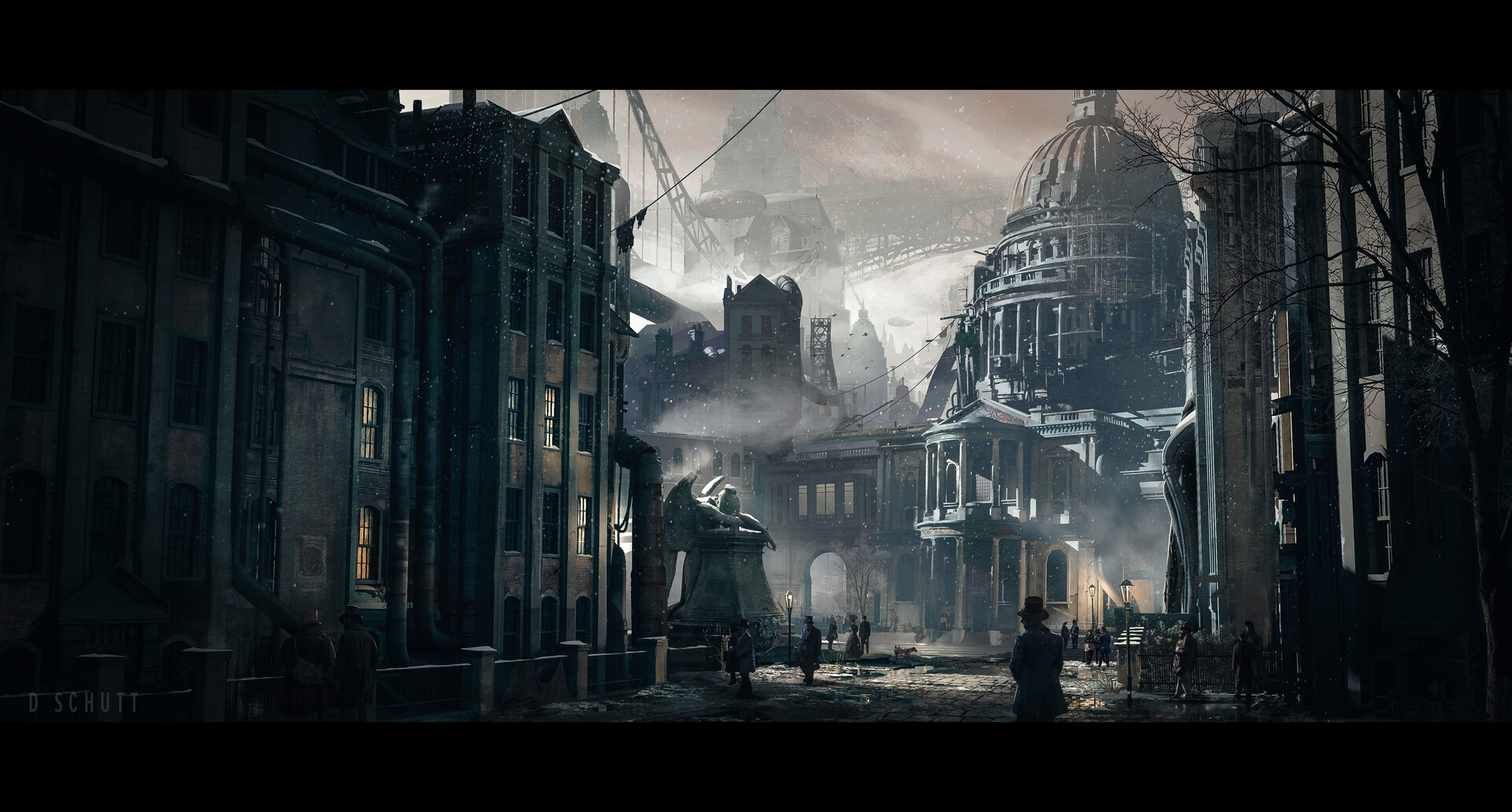 ArtStation - Steampunk Bank