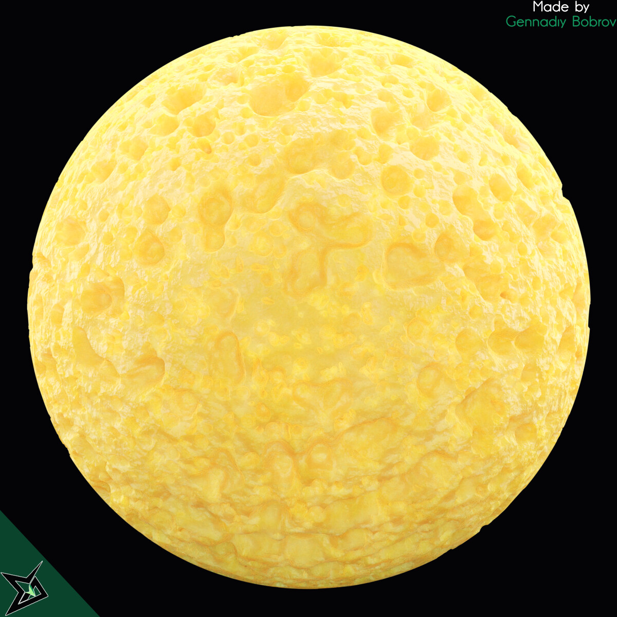 ArtStation - Procedural Sponge Material