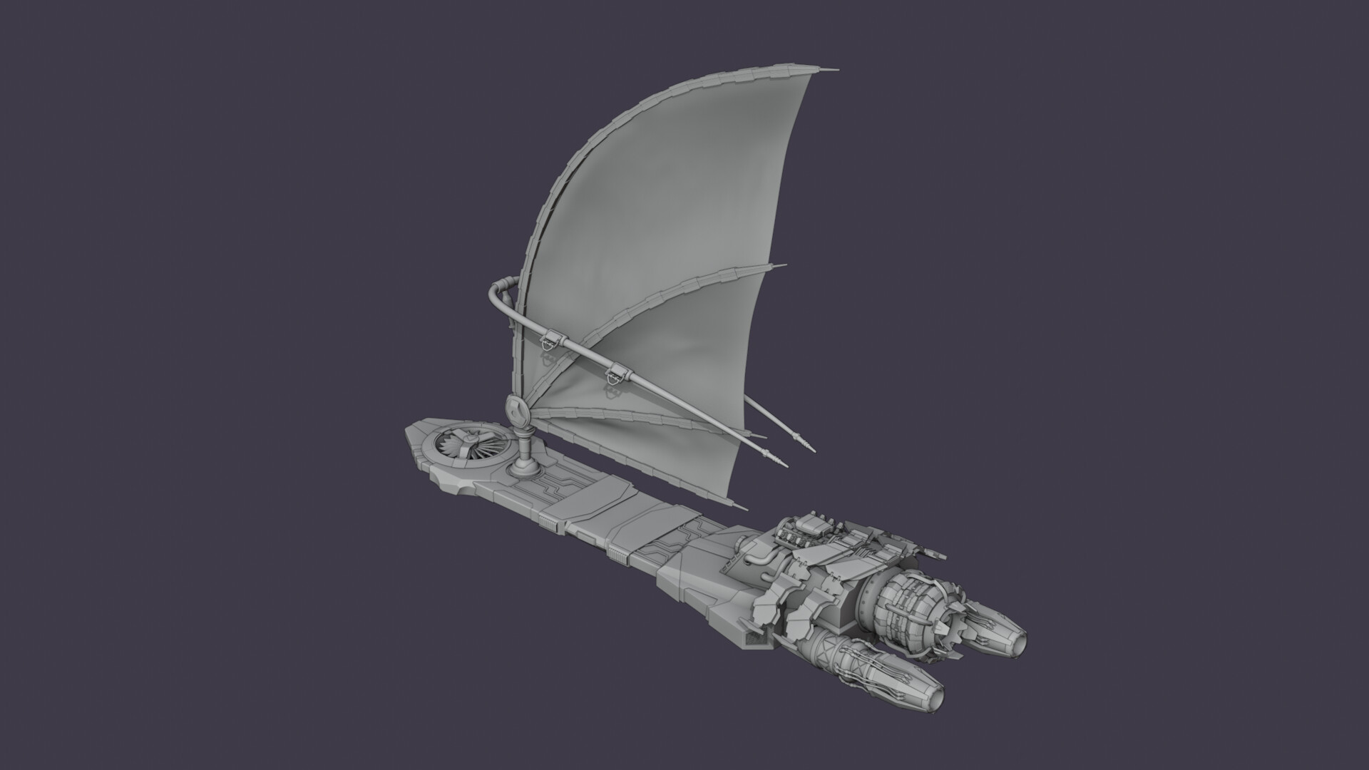 ArtStation - Sci-fi flying board