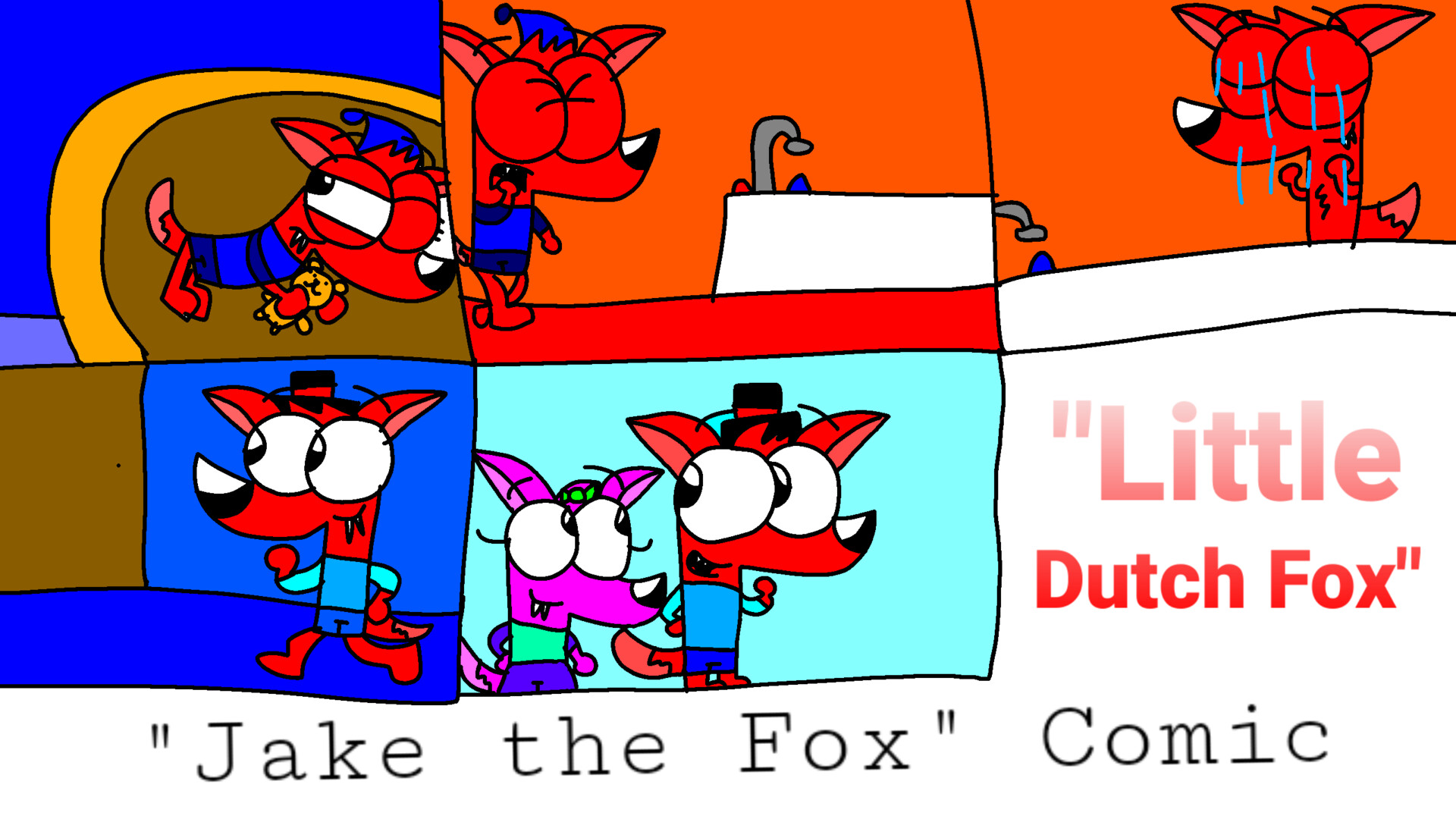 ArtStation - "Little Dutch Fox" - Jake the Fox Comic