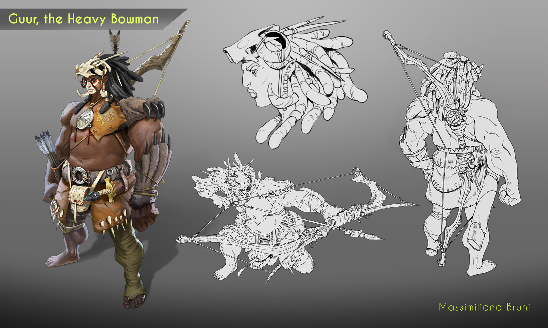 ArtStation - The Haevy Bowman