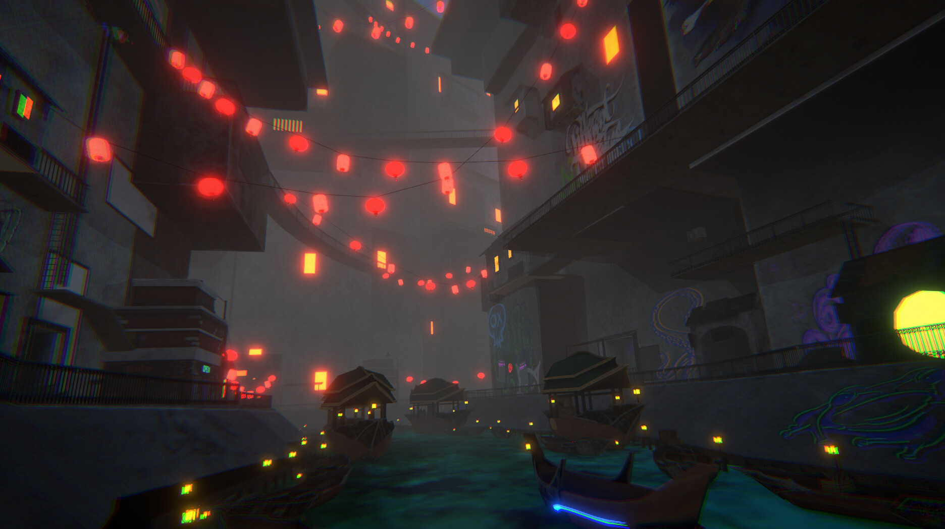 ArtStation - A Dystopian City