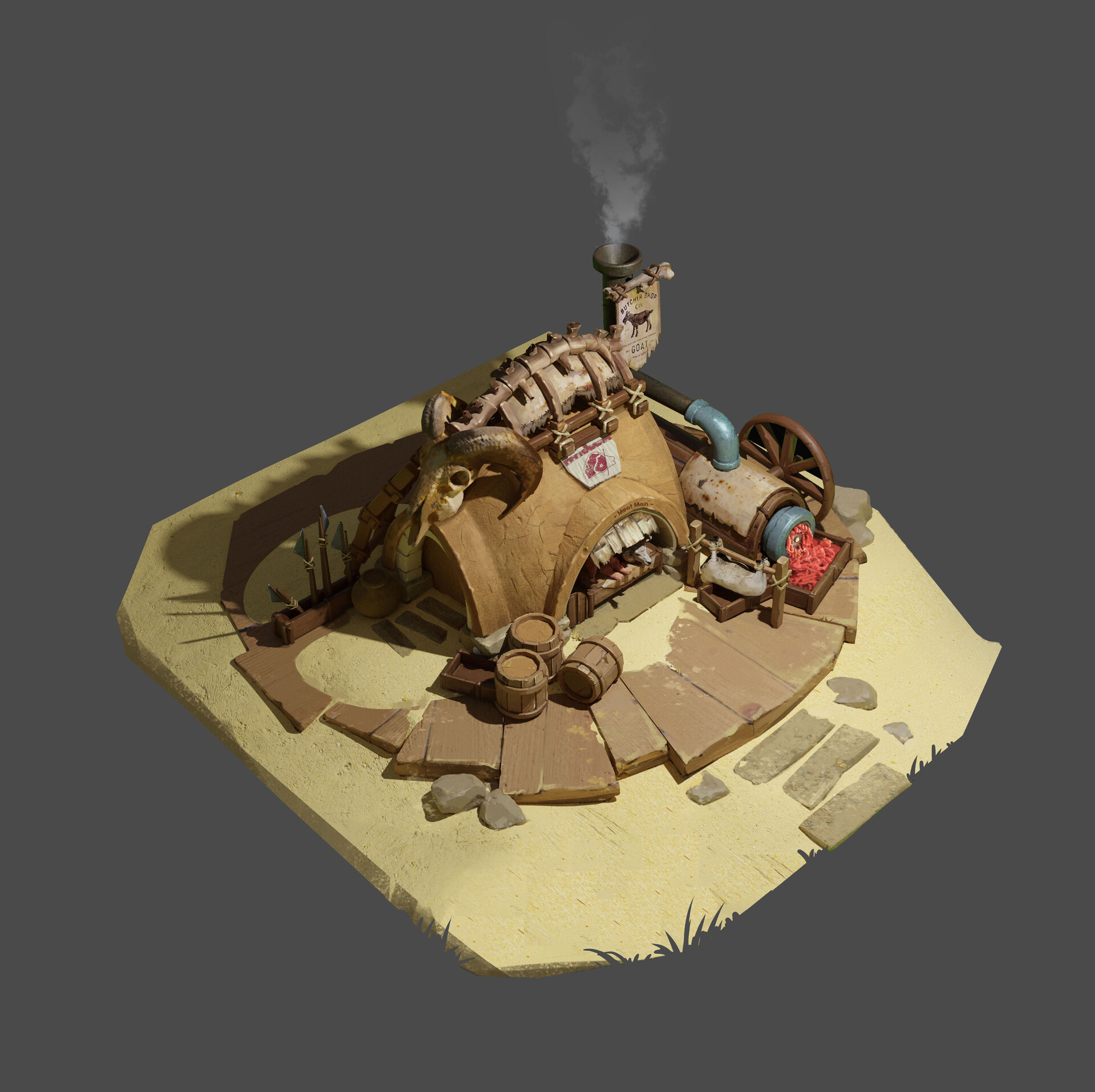 ArtStation - monster meat workshop