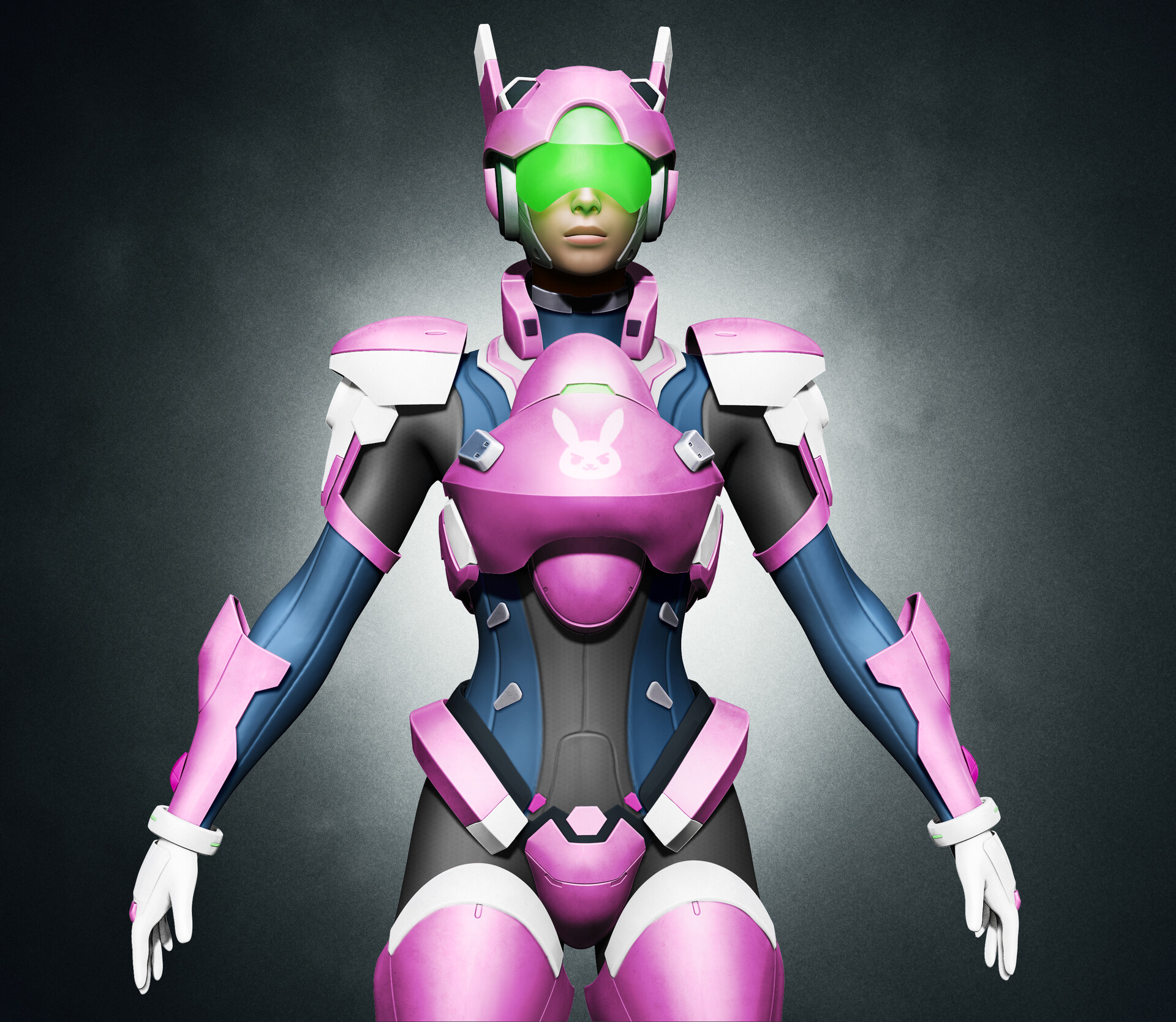 ArtStation - D.va Full Meka Armor