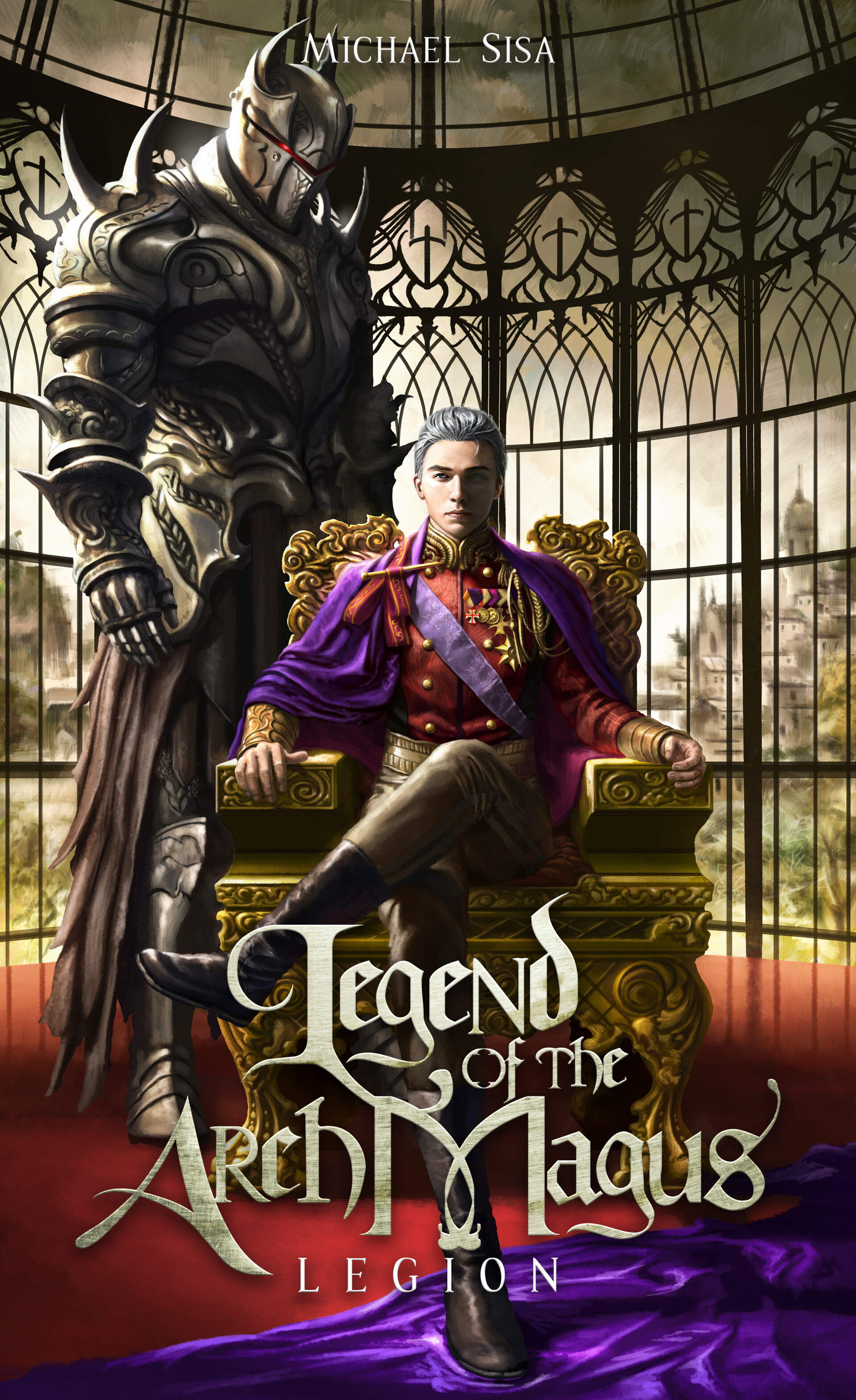 Rienque LeVerite - Legend of Arch Magus: Legion (Book IX) - Cover Illustration