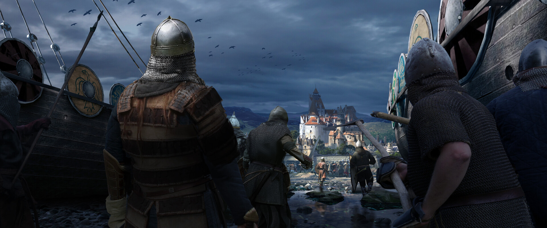 ArtStation - viking attack 2