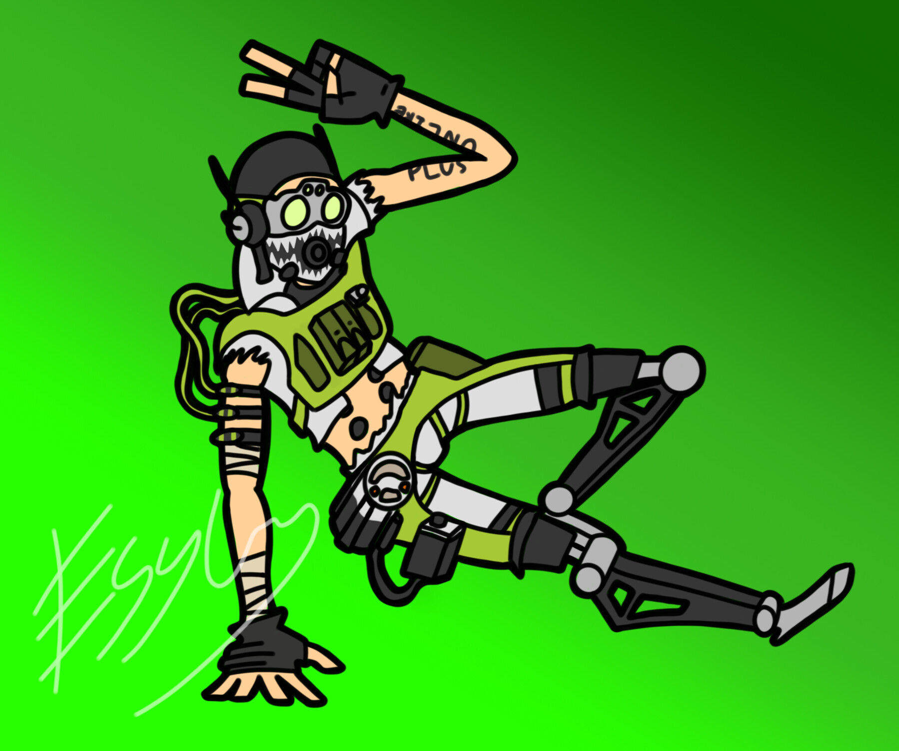 how to draw apex legends characters