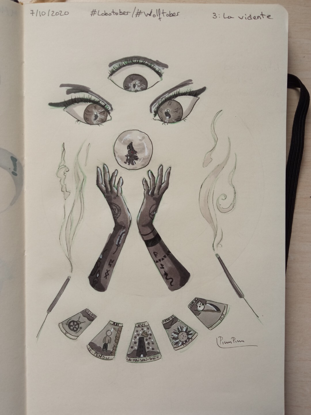 ArtStation - The Seer of The Werewolves of Millers Hollow