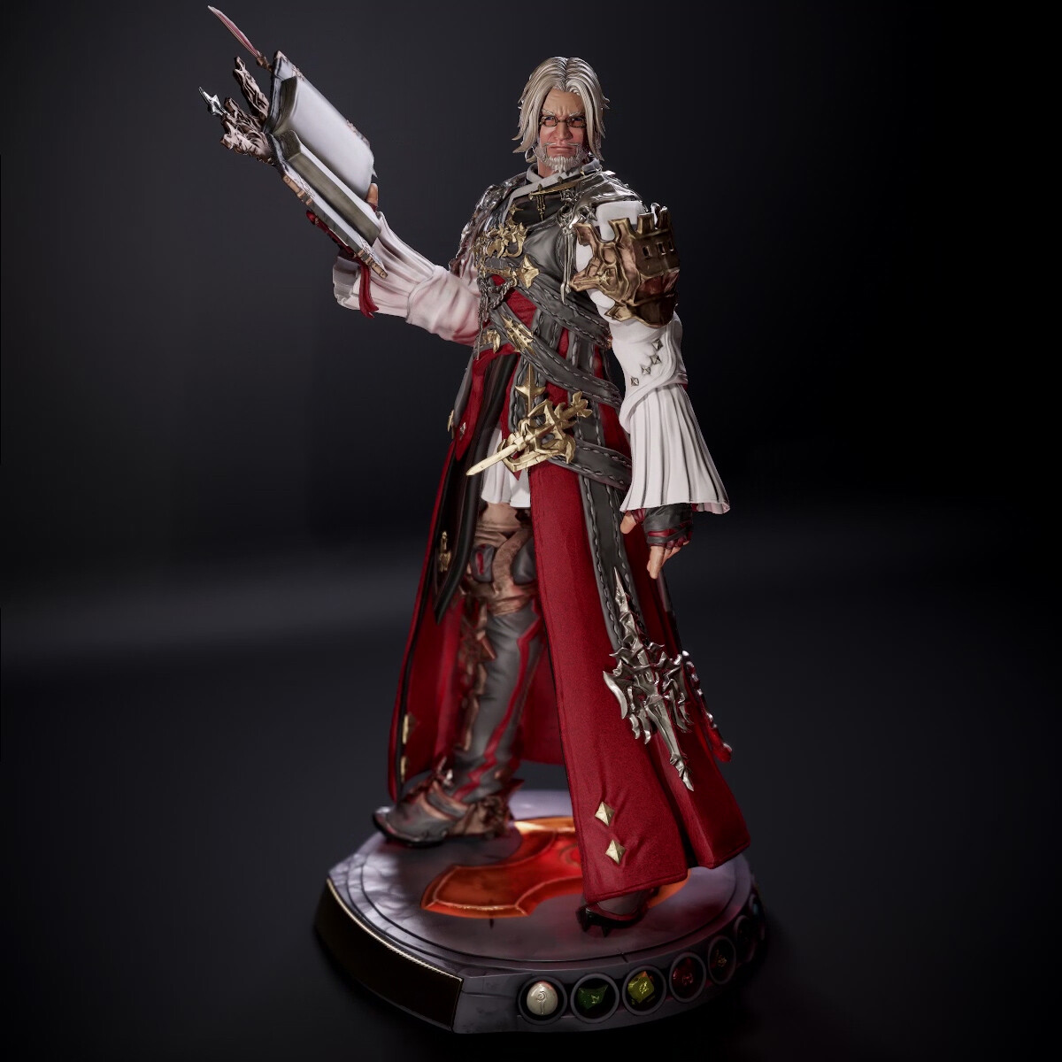 Mason Rhoades - Final Fantasy XIV White Mage Statue