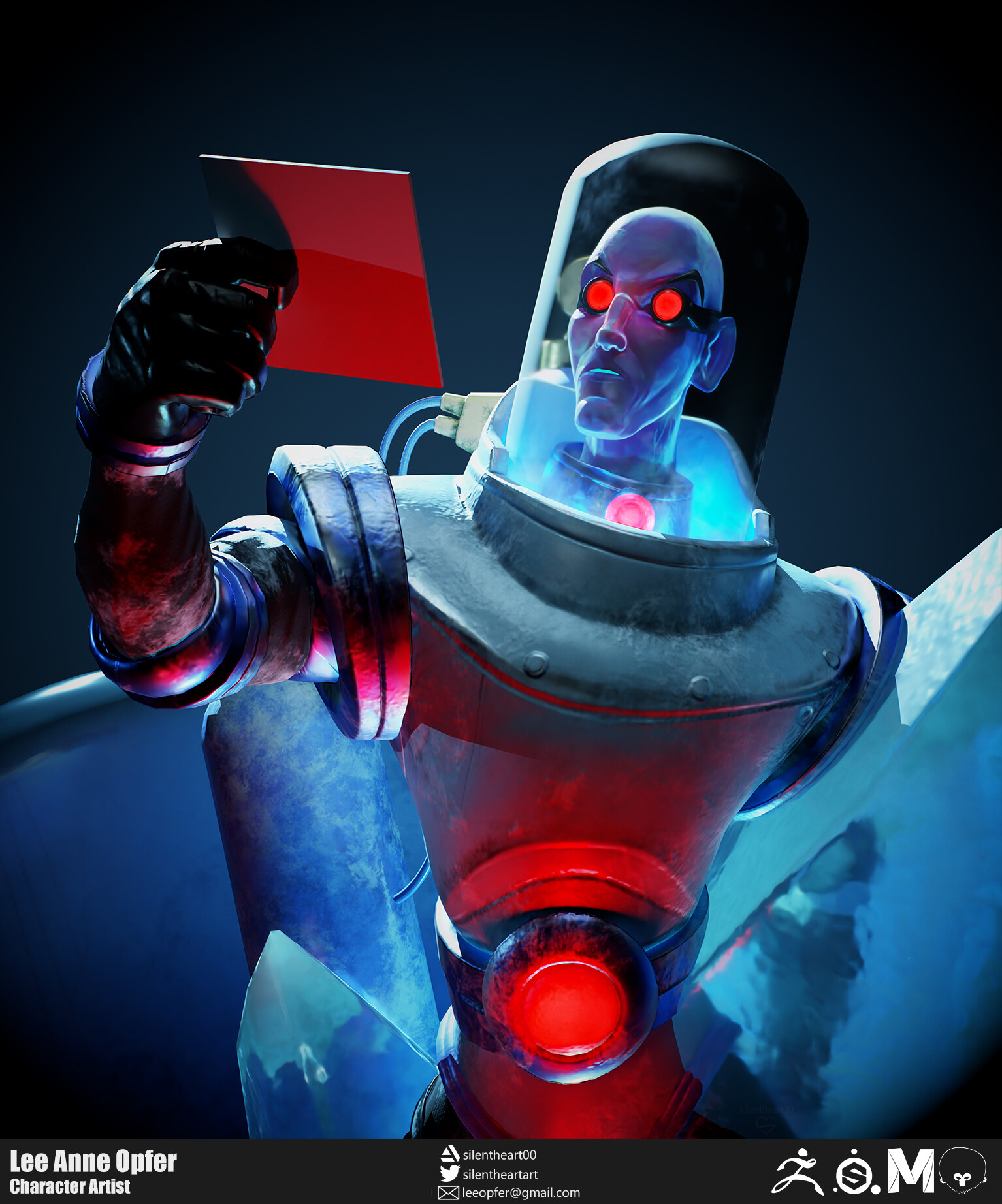 Lee Anne Opfer - Mr. Freeze Model