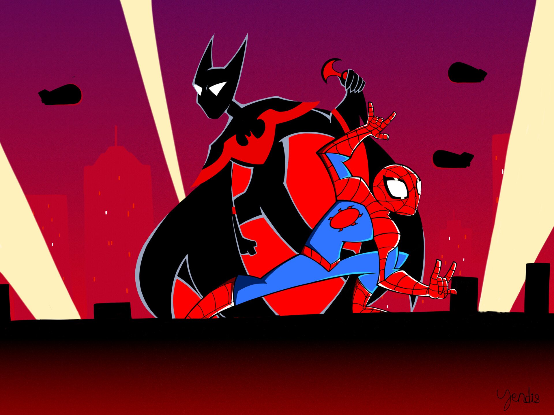 ArtStation - Amalgam’s Dynamic Duo