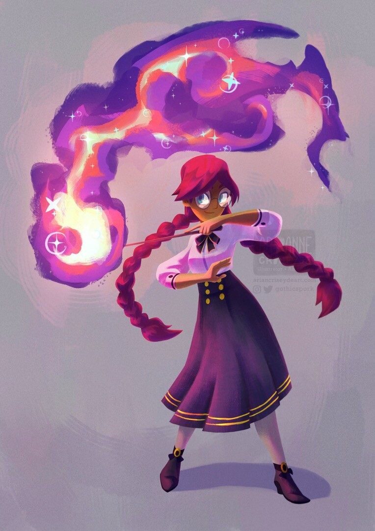 ArtStation - Witch Student