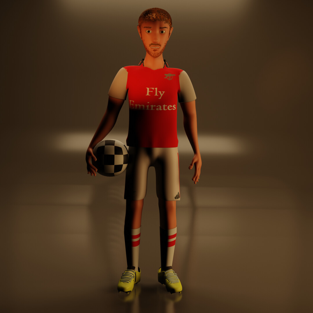 ArtStation - Low poly Arsenal fan