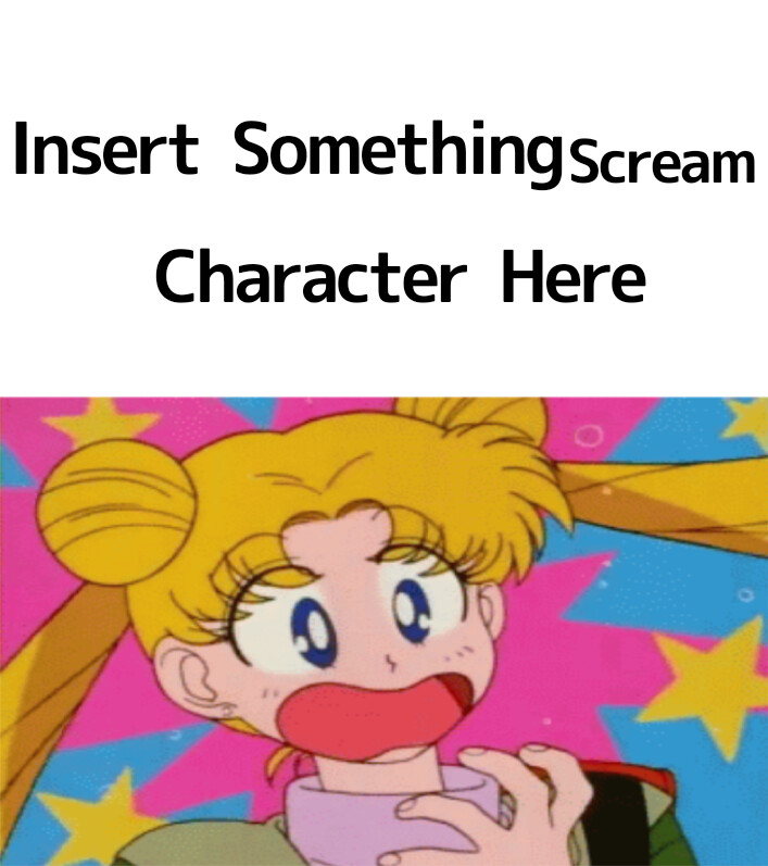 ArtStation - Usagi Scream At Title