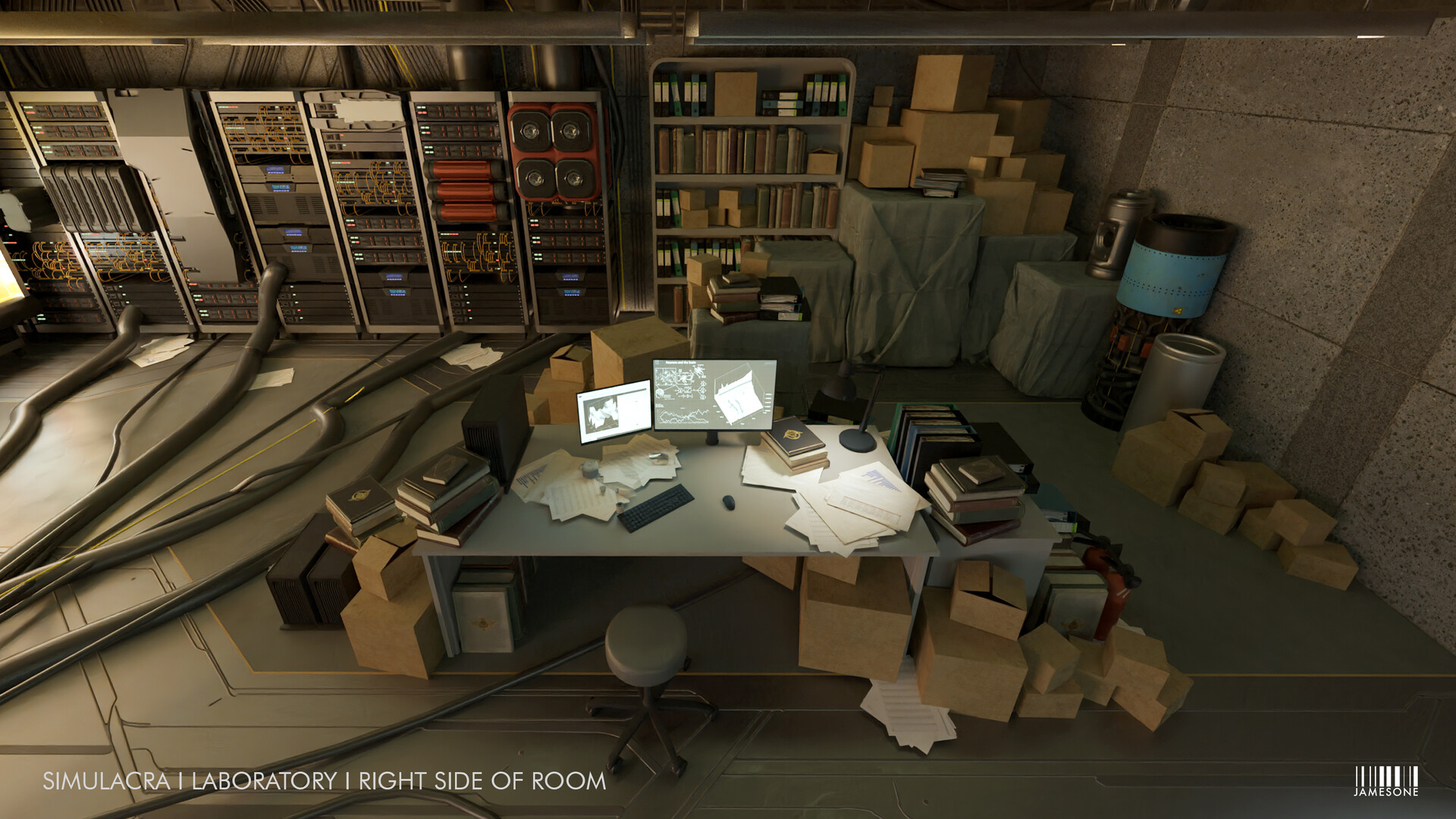 James Nguyen - S I M U L A C R A (2022) - Laboratory - Interior ...