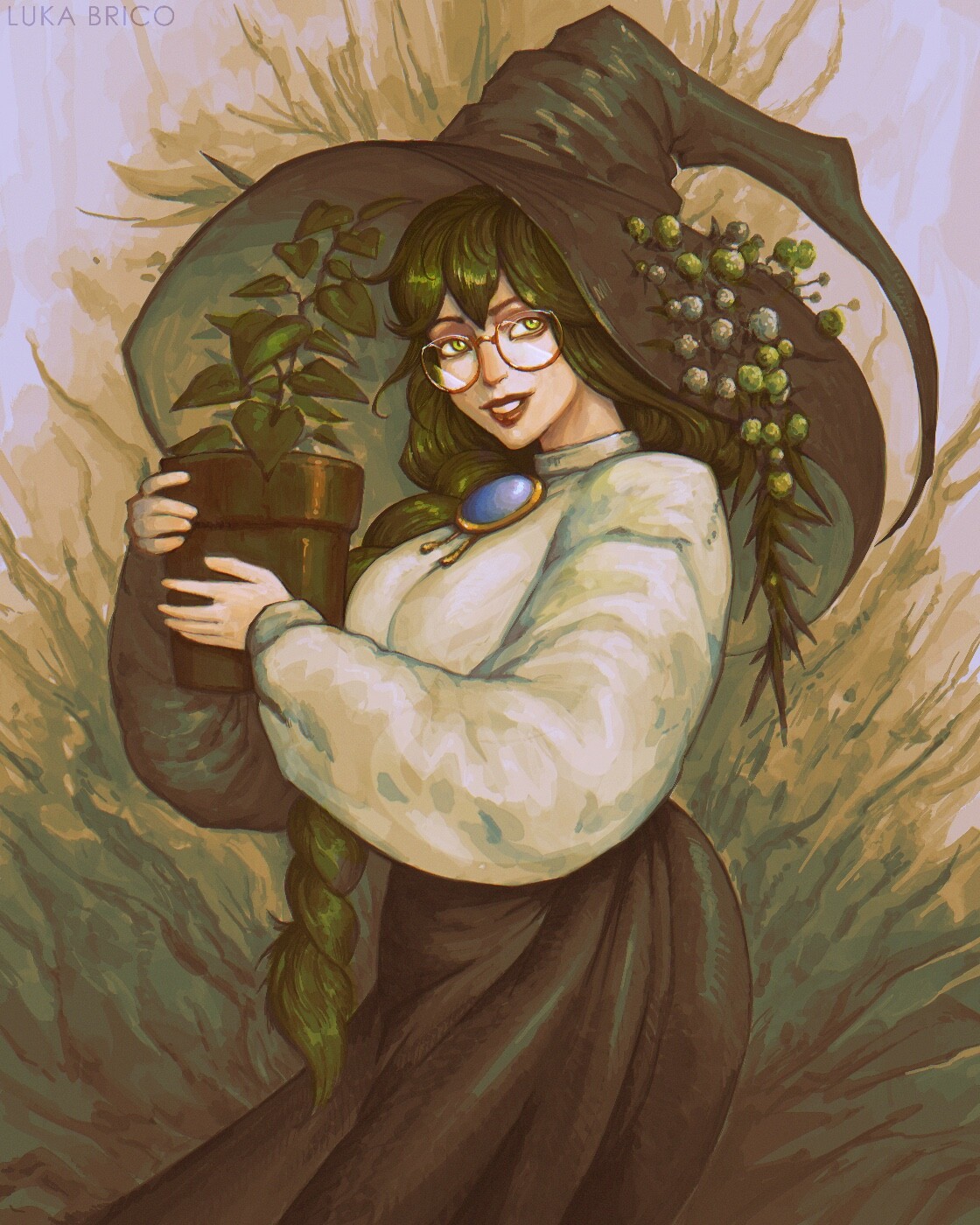ArtStation - The Little Green Witch