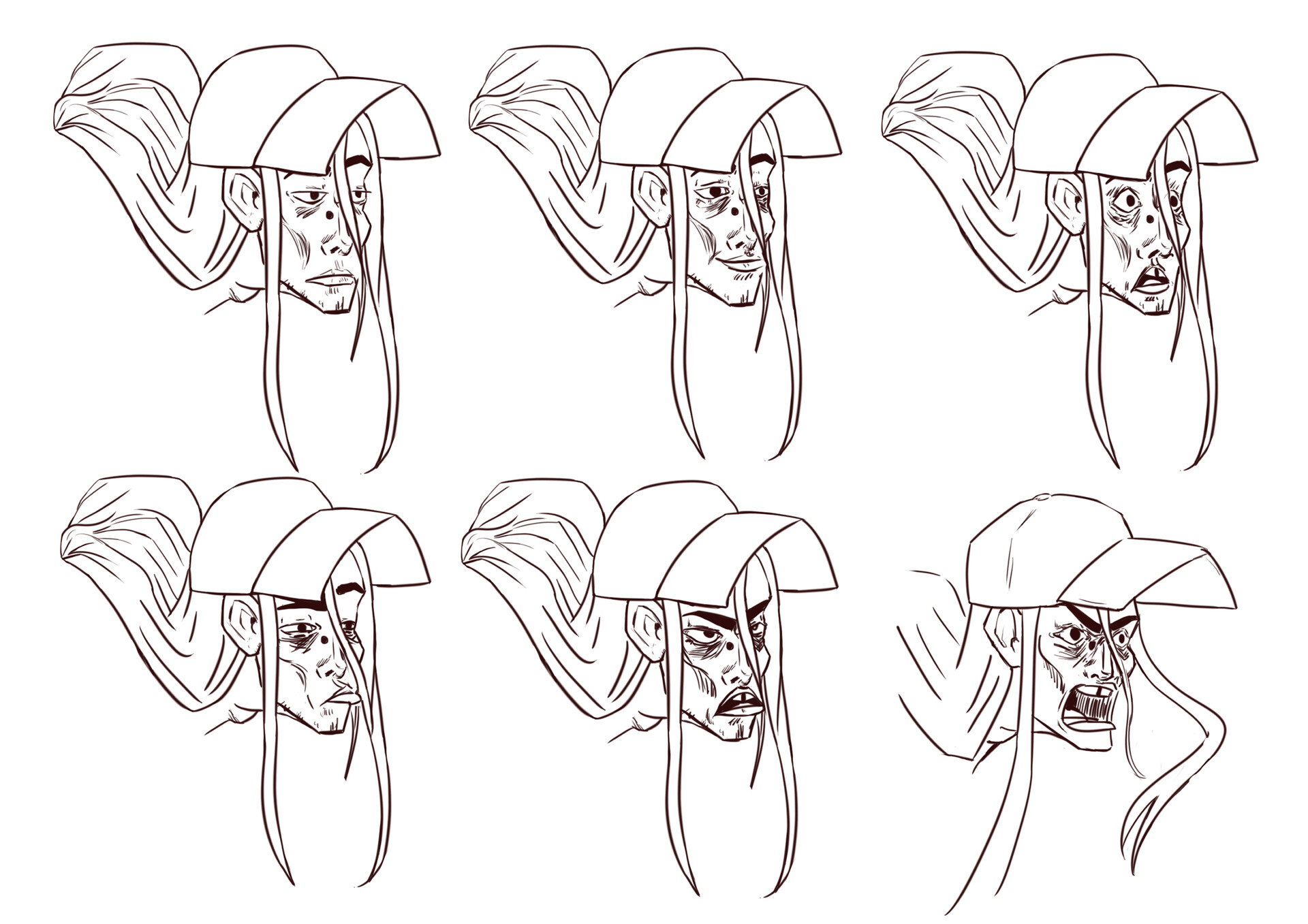 ArtStation - Close Up Face Nuno Lopez