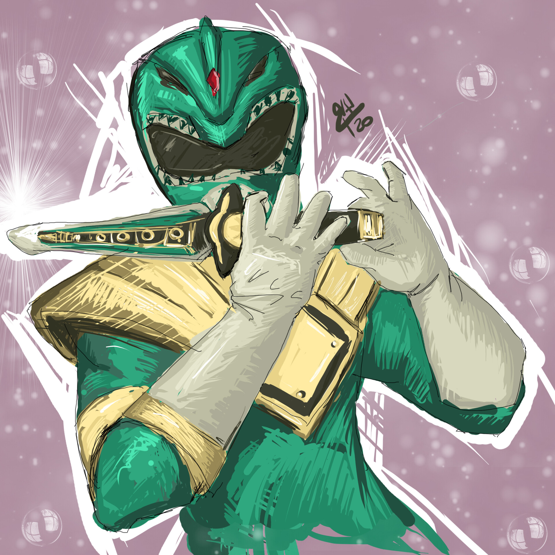 ArtStation - green ranger