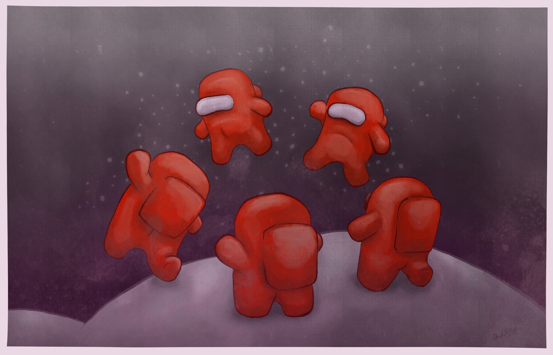 ArtStation - Dancing amogus