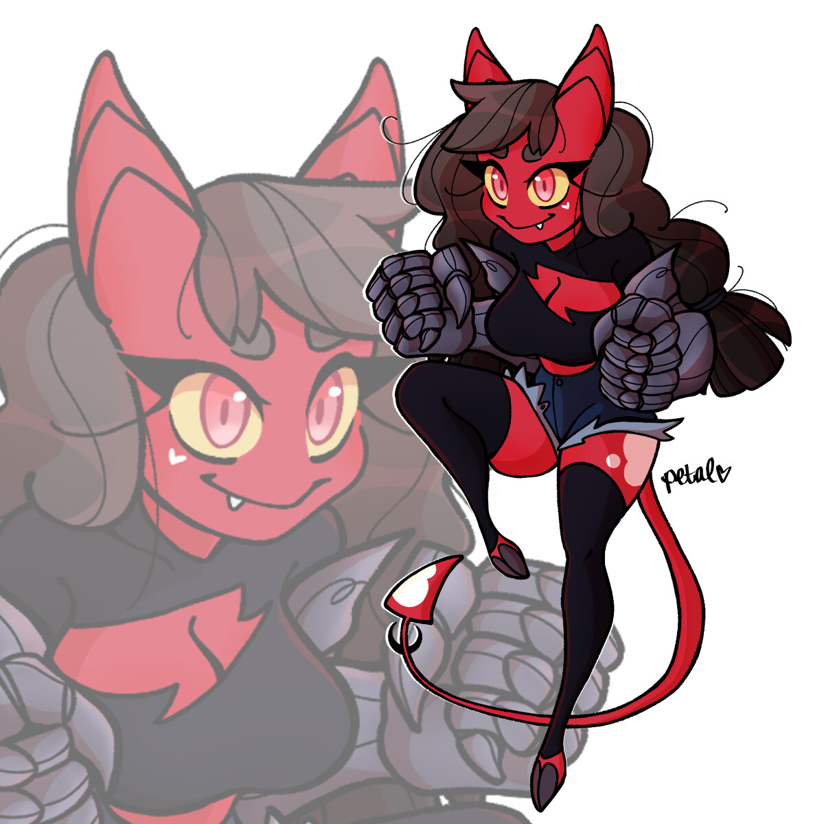 ArtStation - Helluva Boss OC -Cleo