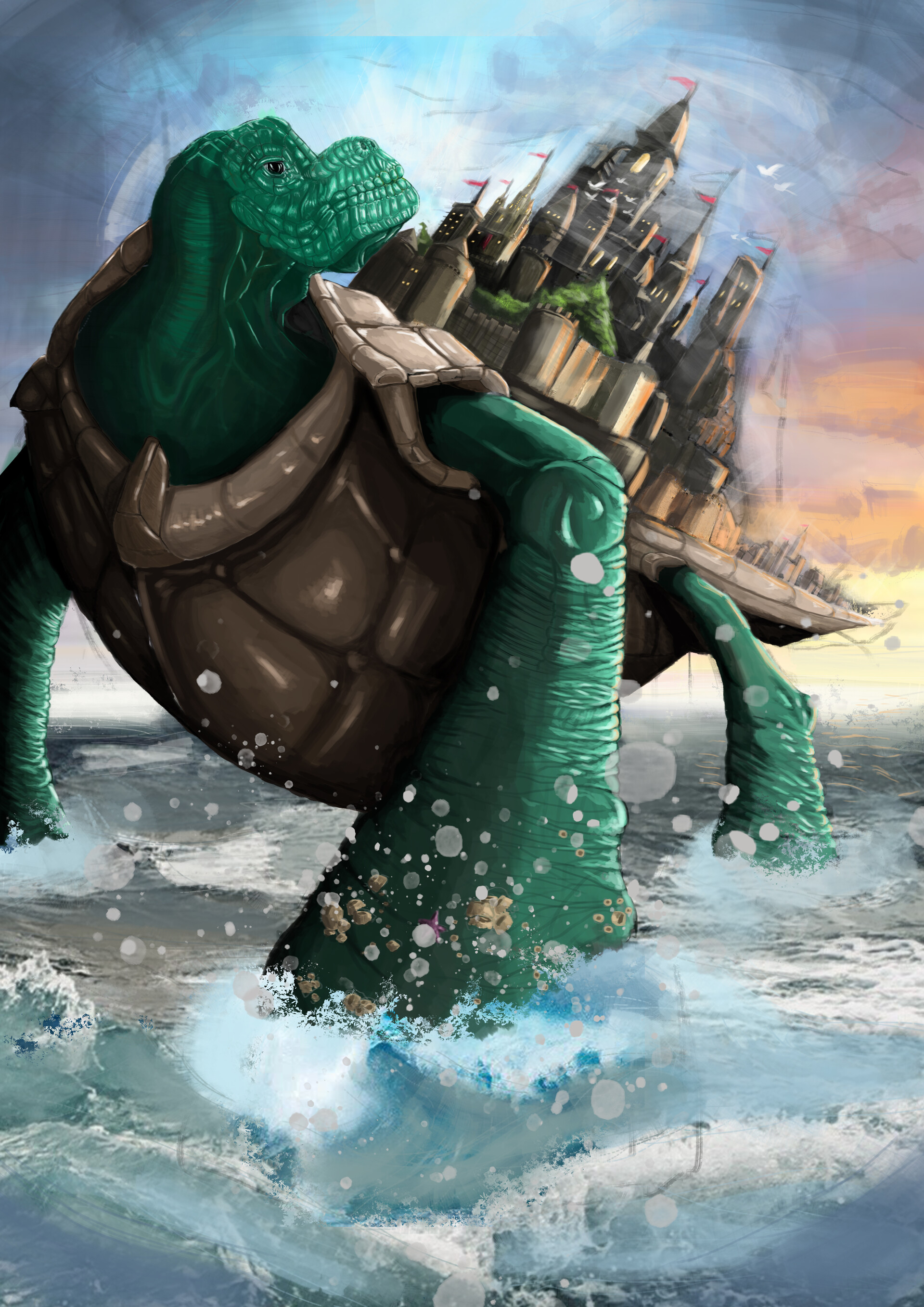 ArtStation - turtle island