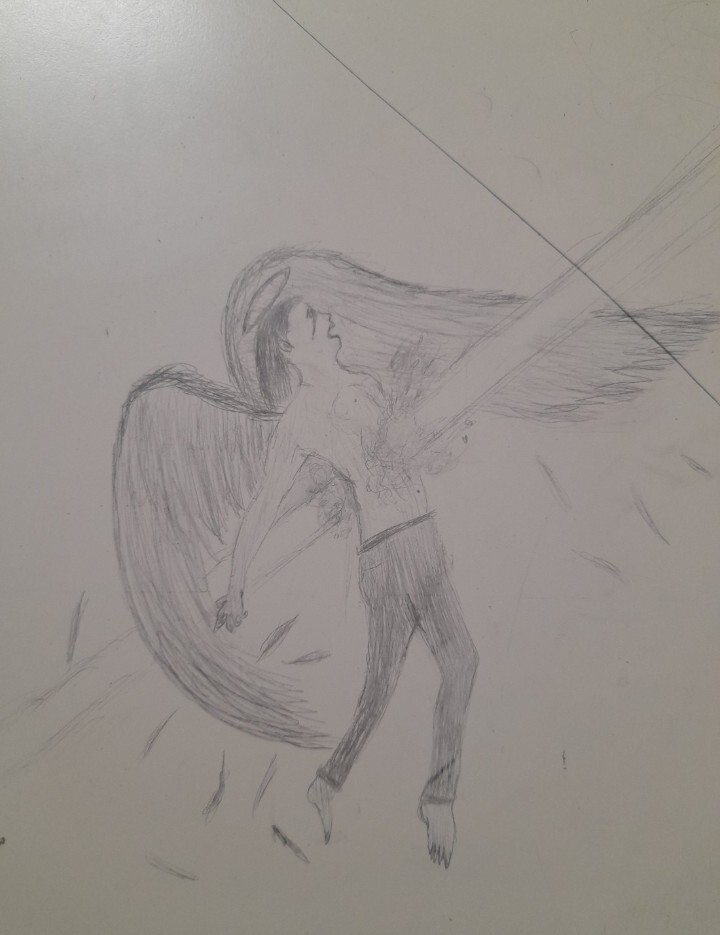 ArtStation - The fall of Lucifer ☁️