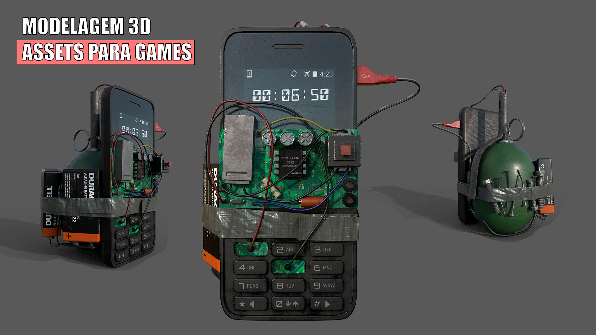 ArtStation - Dispositivo Explosivo - Explosive Device