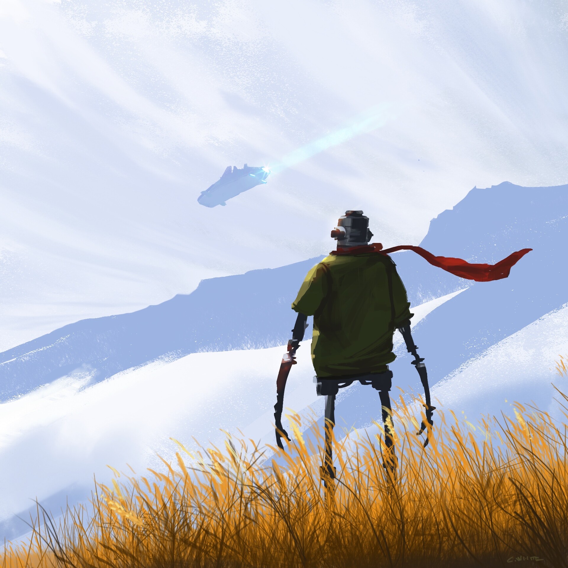 ArtStation - Left behind