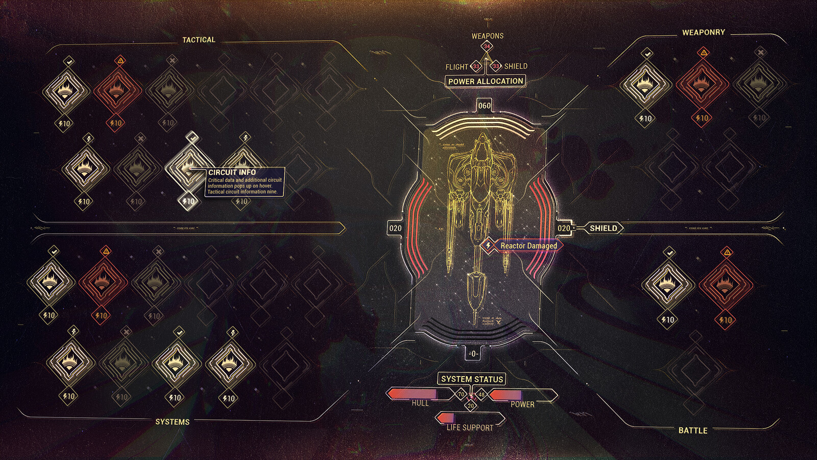 Studio Qube - Warframe - Various HUD & UI
